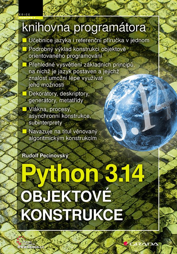 Python 3.14 - Objektové konstrukce | Knihy Grada